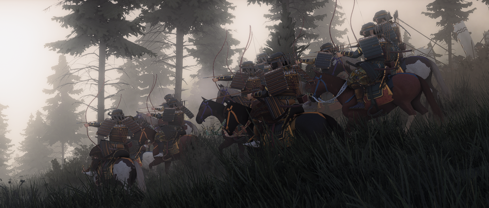 Samurai Cavalry Charge image - Shokuhō mod for Mount & Blade II ...