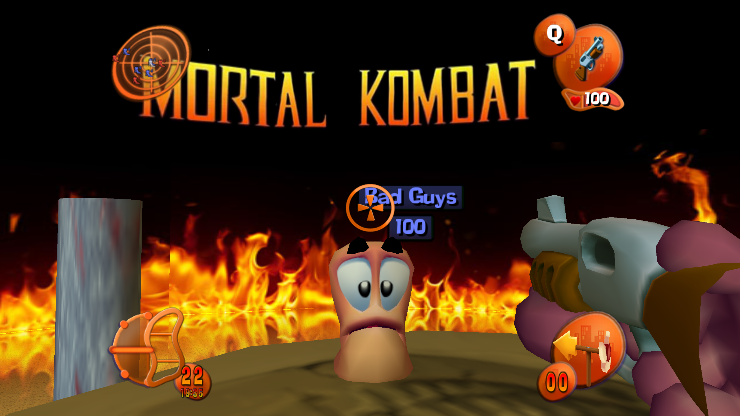 Image 1 - Worms 3D - Multiplayer MapPack mod for Worms 3D - ModDB