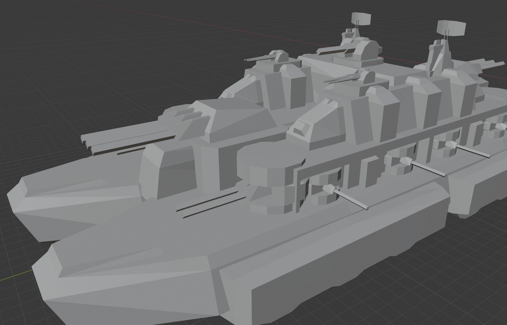 UEF Tech 3 Amored Ship (Model finished so far) image - (F.B.P.) Future ...