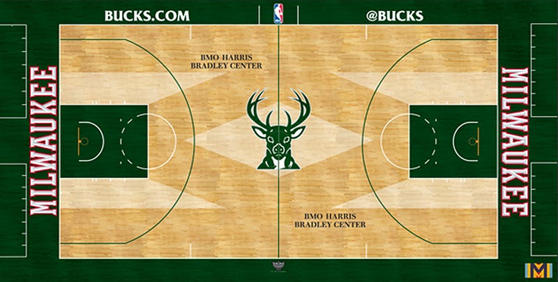Image 4 - NBA 2K13 | Milwaukee Bucks 2013–14 Court Patch mod for NBA ...