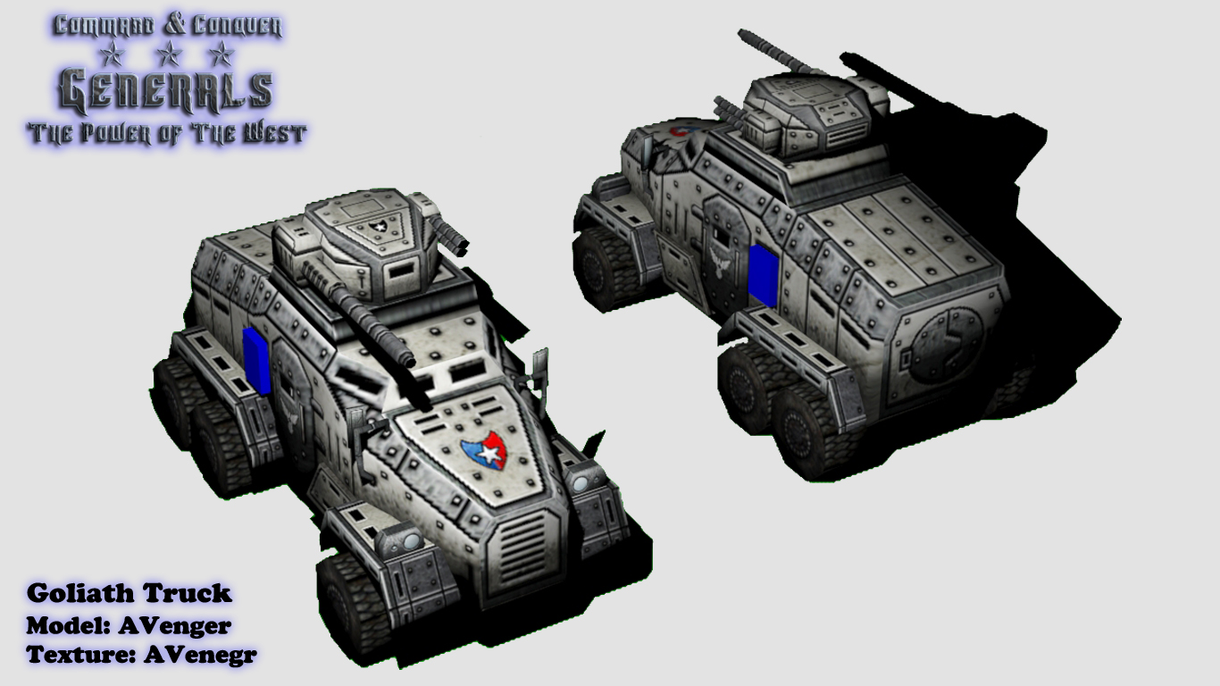 GoliathTruckG2 image - The Power Of The West mod for C&C: Generals Zero ...