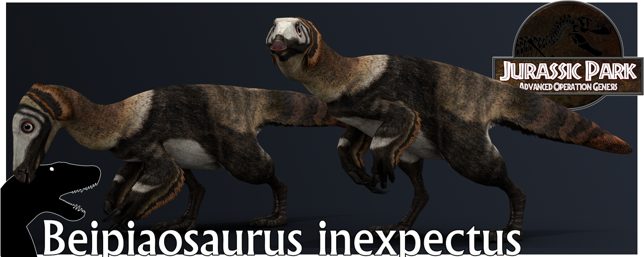 Beipiaosaurus inexpectus Render image - Jurassic Park: Advanced ...