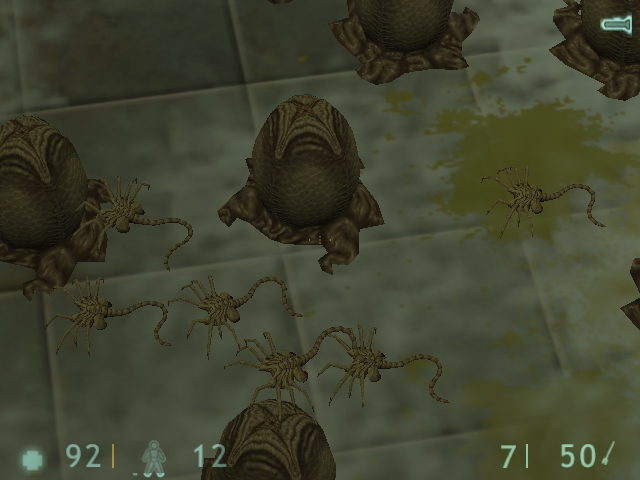 facehuggers 2 image - ALIENS Game Over Man! mod for Half-Life - ModDB