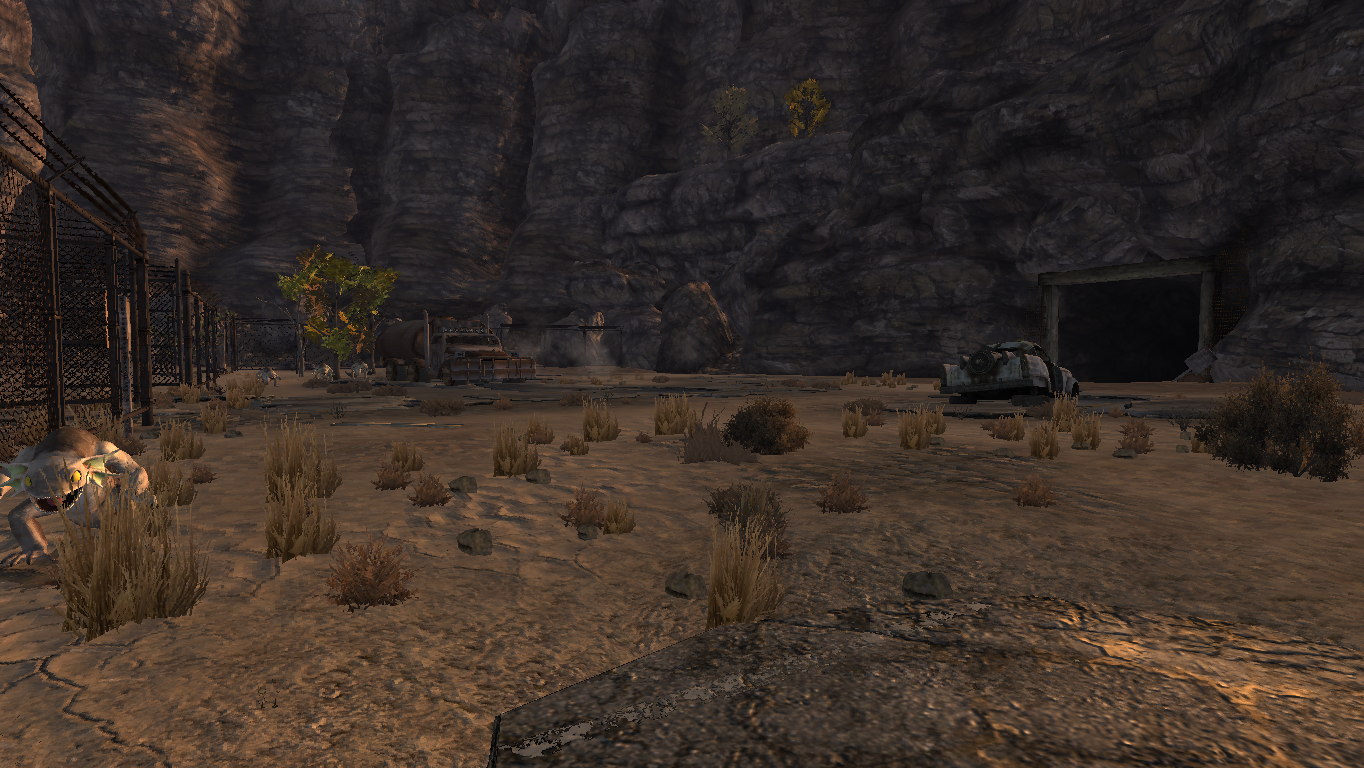 Entrance to Toxic Caves image - The Chosen's Way mod for Fallout: New ...