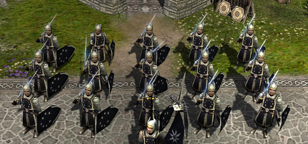 Dunedain Soldiers With Upgrades image - Kingdom of Arnor mod for Battle ...