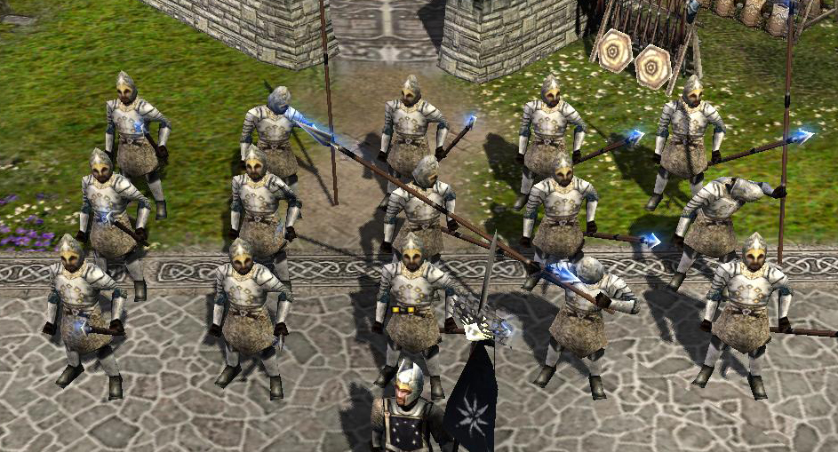 Dunedain Pikemen With Upgrades image - Kingdom of Arnor mod for Battle ...