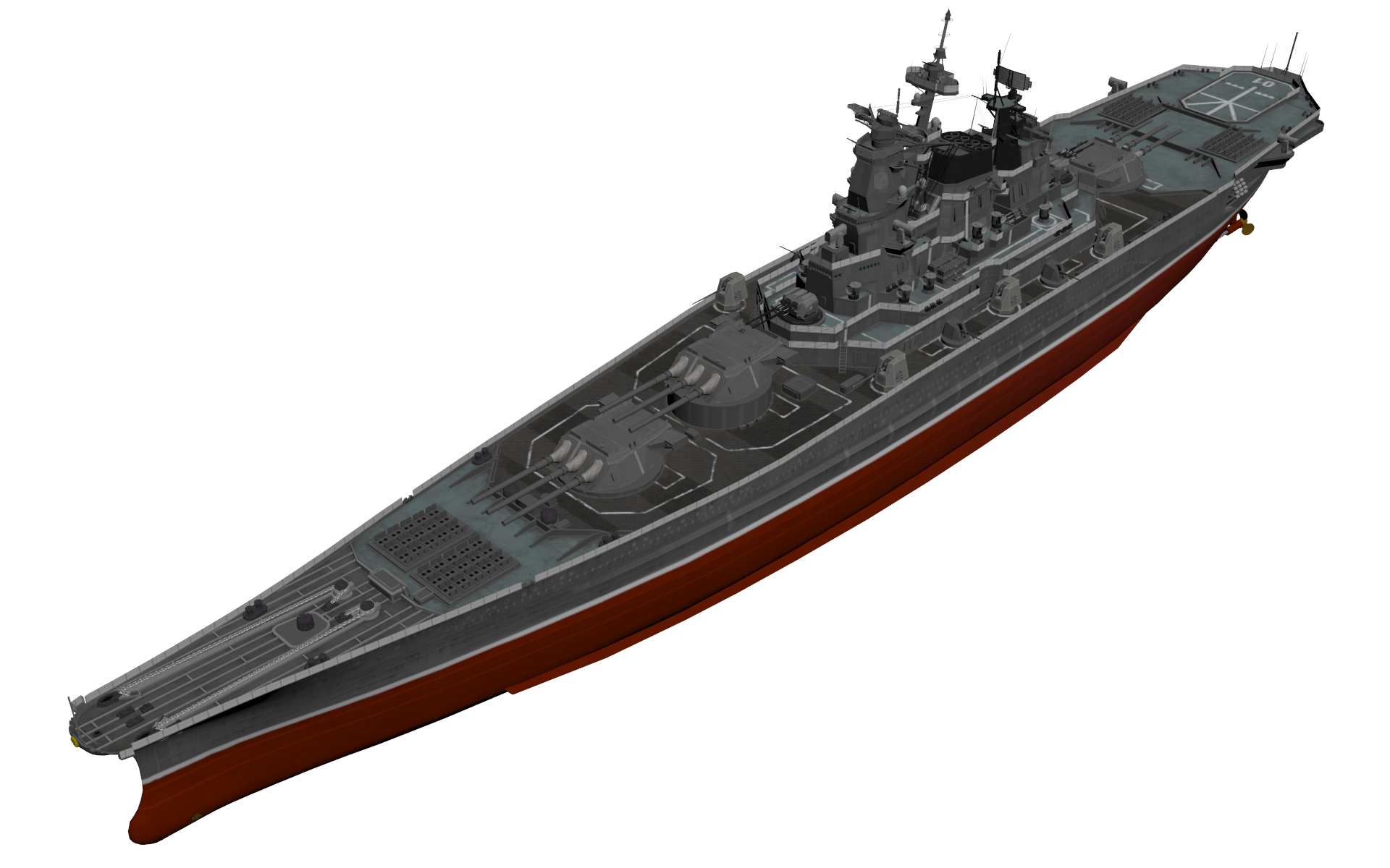 Modernized Supper Yamato Battleship（New） image - War of Powers mod for ...