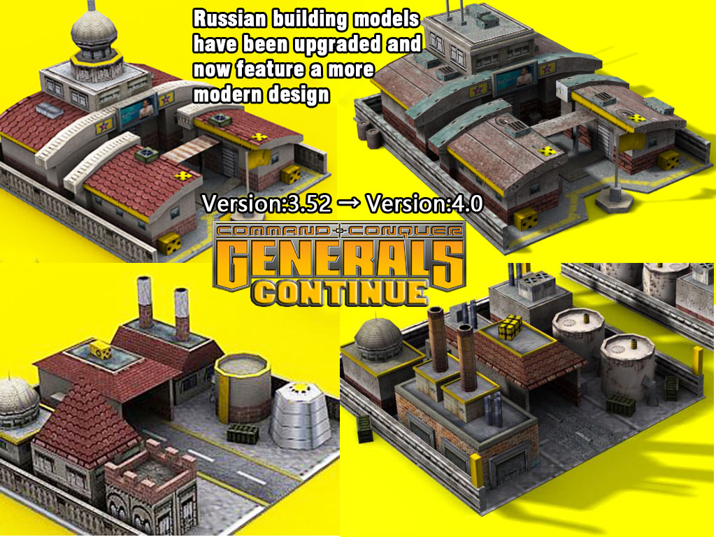 Russian model upgraded image - Continue mod for C&C: Generals Zero Hour ...