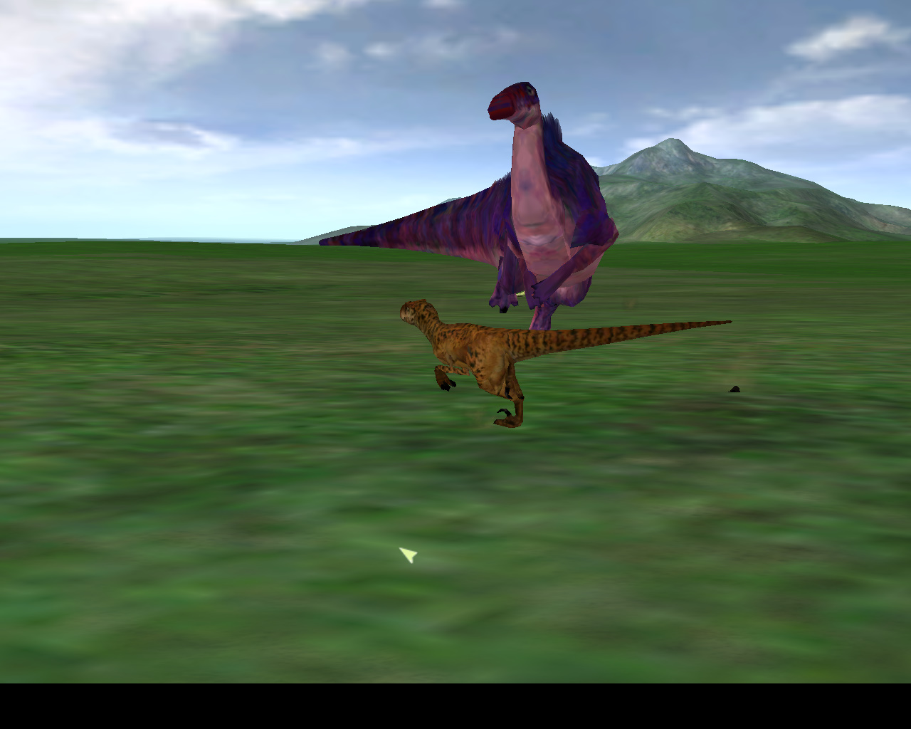 Raptor trys to sneak past the miasaura image - JPOG: Ai Plus Mod 2 for ...