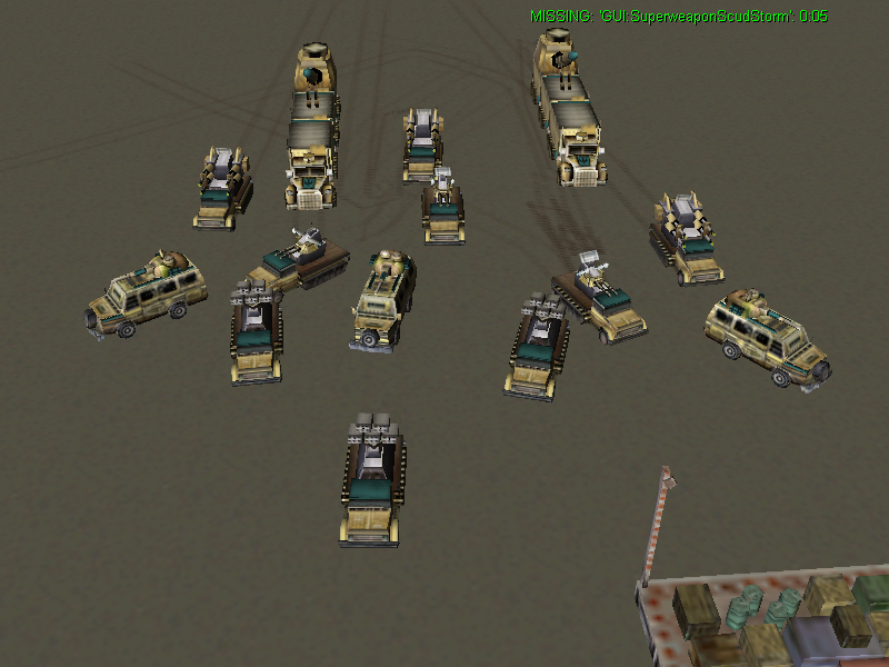 Truck General Vehicle Lineup image - Generals: Giant Robot Edition mod ...
