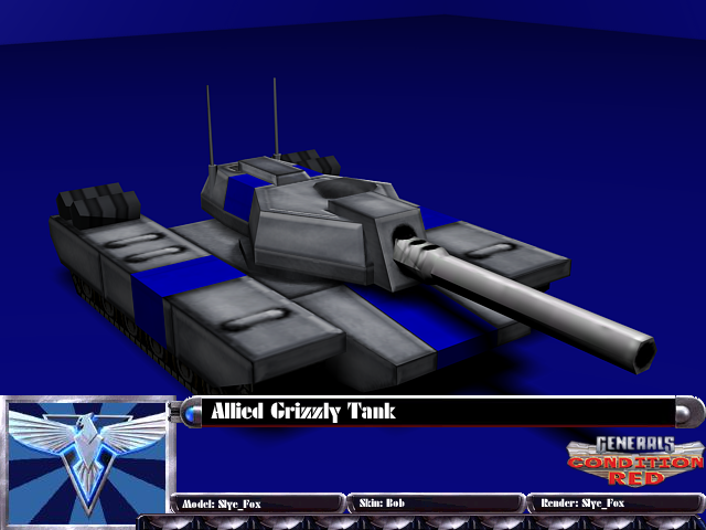 Skined - Allied GrizzlyTank image - Generals: Condition Red mod for C&C ... Skined - Allied GrizzlyTank image - Generals: Condition Red mod for C&C ...