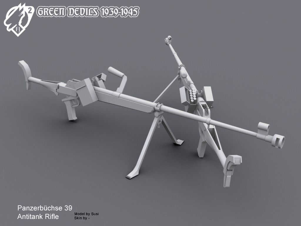 PzB 39 Anti Tank Rifle image - Green Devils 1939-45 mod for Half-Life 2 ...