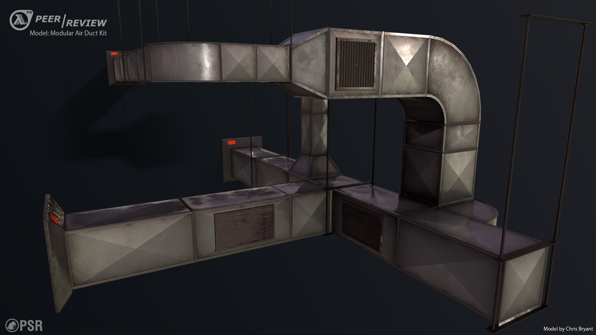 Modular Air Duct Kit image - Peer Review mod for Half-Life 2 - ModDB