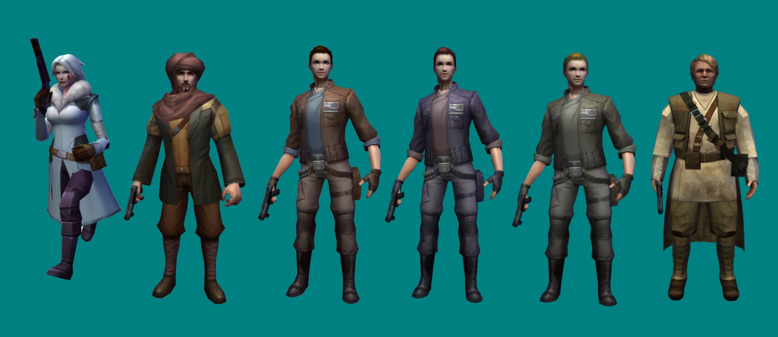 New Civilian Models image - Imperial Dimension Neptunia mod for Star ...
