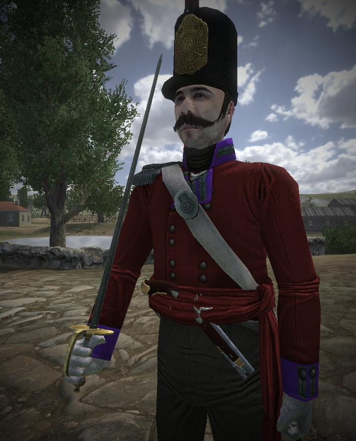 Officer image - 56th Regiment of Foot 'West Essex' mod for Mount ...