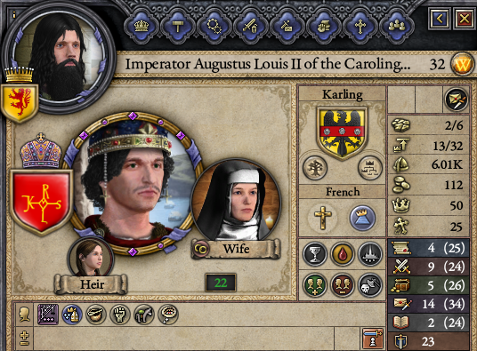 Imperator Augustus Ludovicus II image - HAHE - Historical and ...