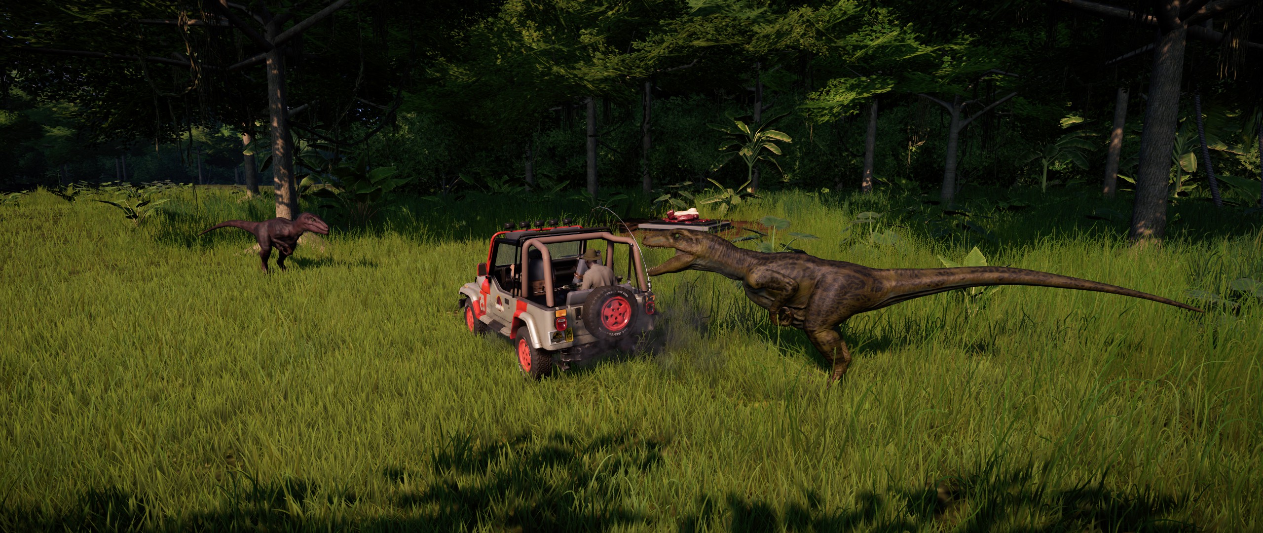 Ranger Jeep Attack image - Utahraptor mod for Jurassic World Evolution ...