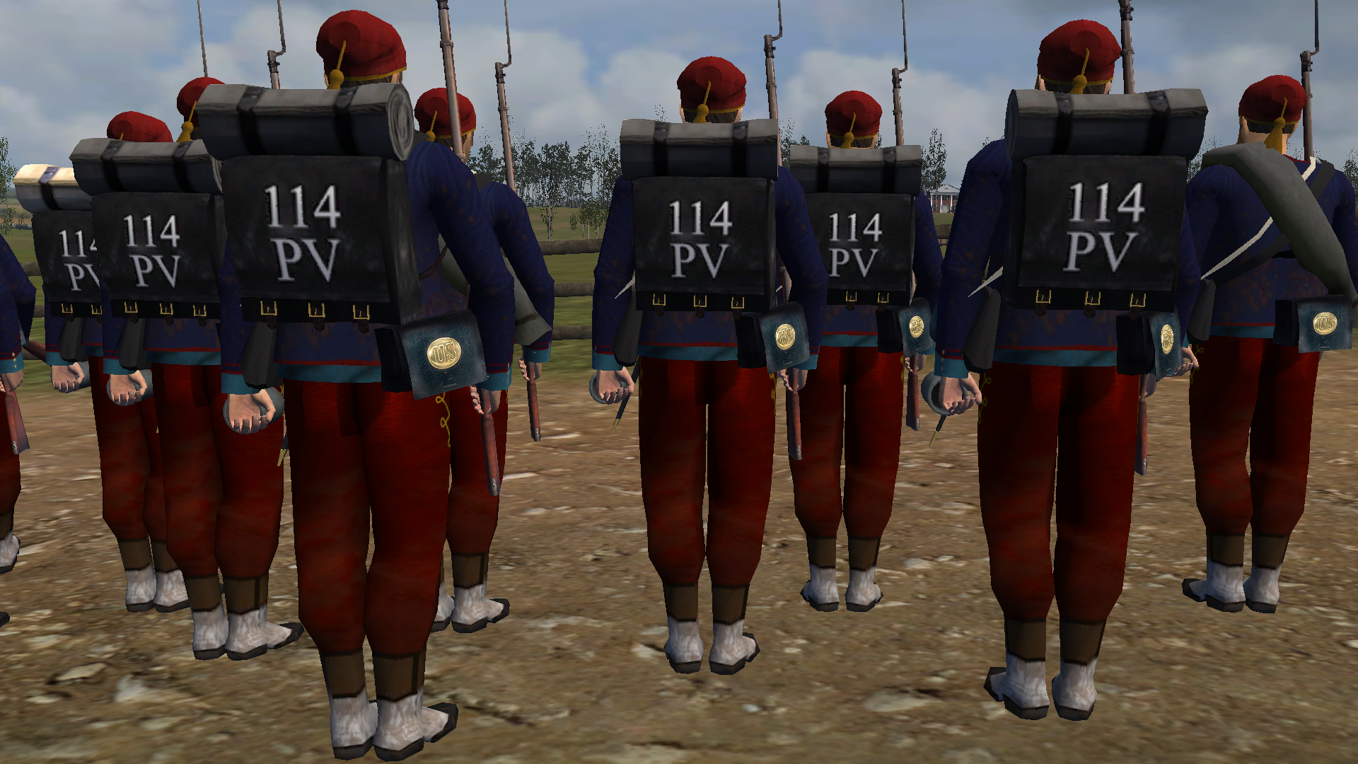 Collis' Zouaves Knapsacks image - The American Civil War Mod: Revived ...