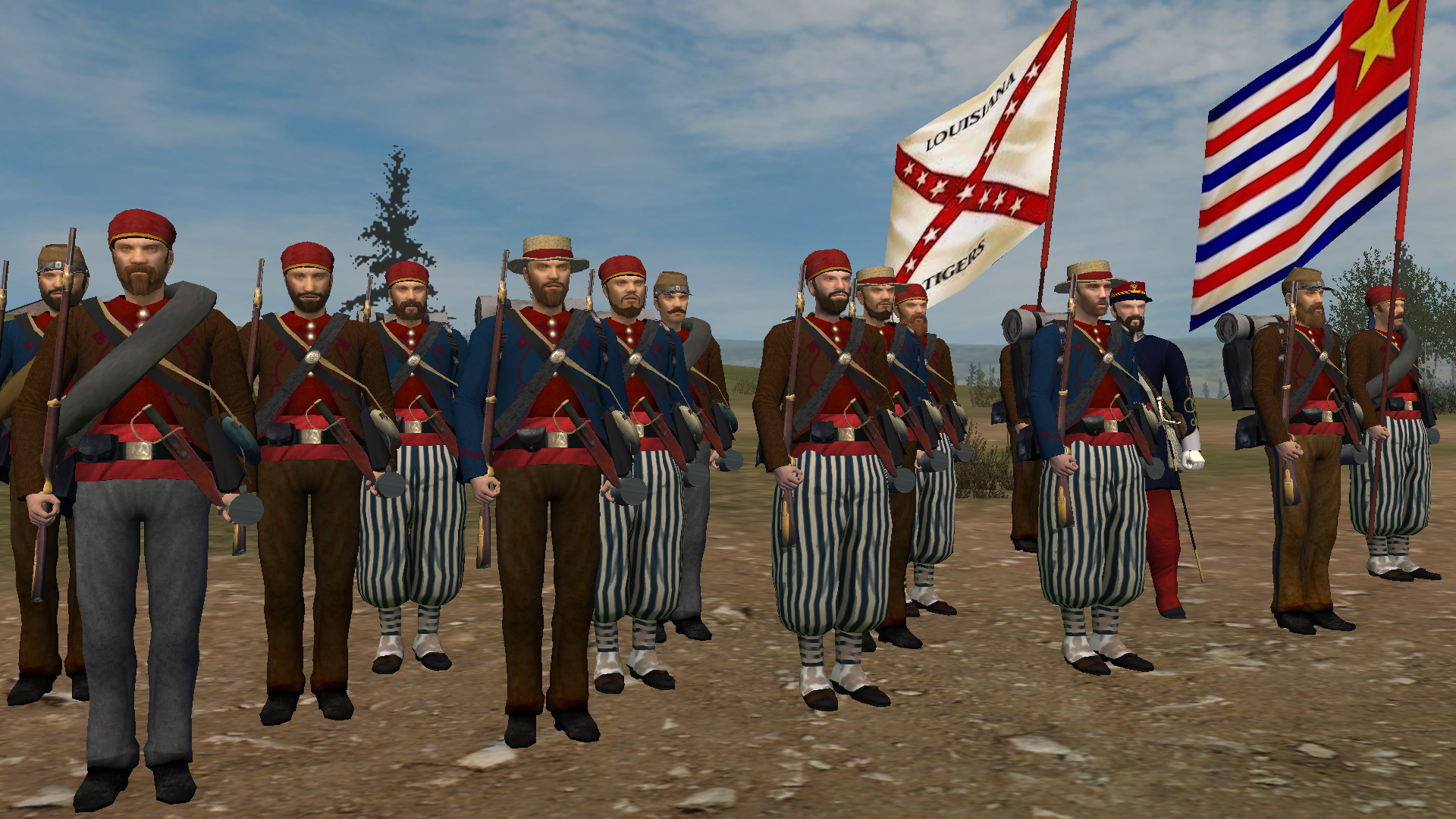 Wheat's Louisiana Tigers with New Bowie Knives image - The American ...