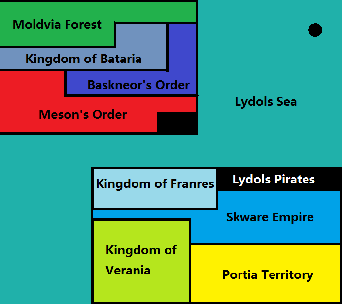 World Map Concept image - Kingdom & Knights mod for OpenMB - ModDB