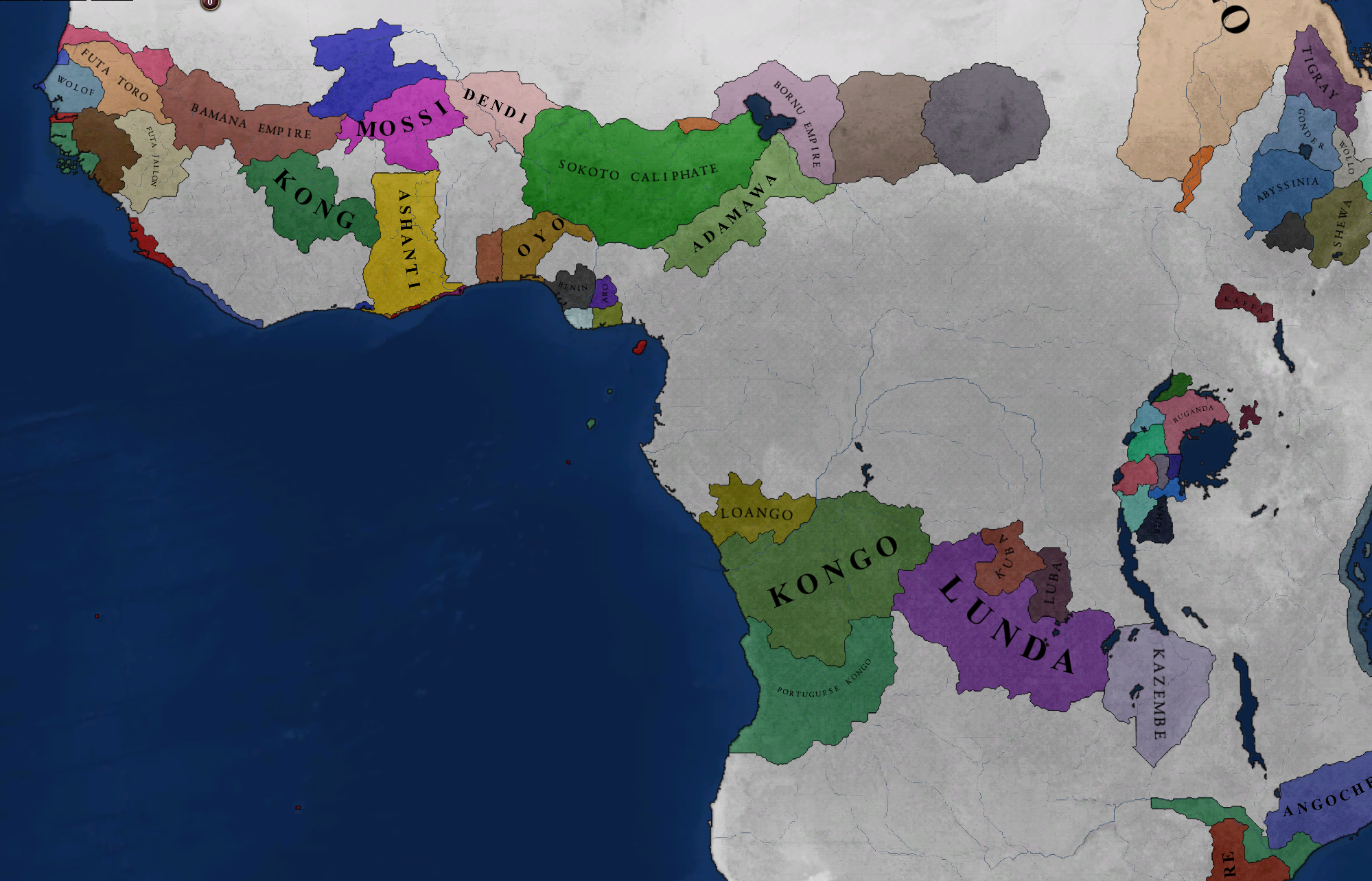 TGC Pastel Map Mod image - The Grand Combination Mod: Victoria 2 for ...