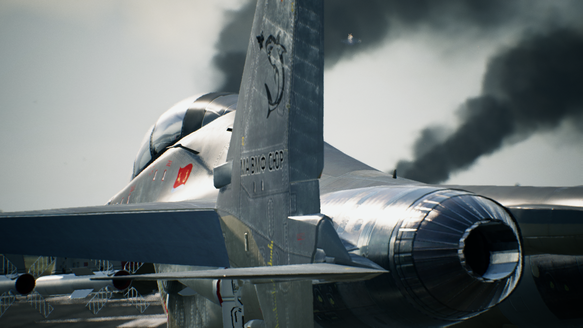 Closeup image - Yuktobanian Air Force Skinpack mod for Ace Combat 7 ...