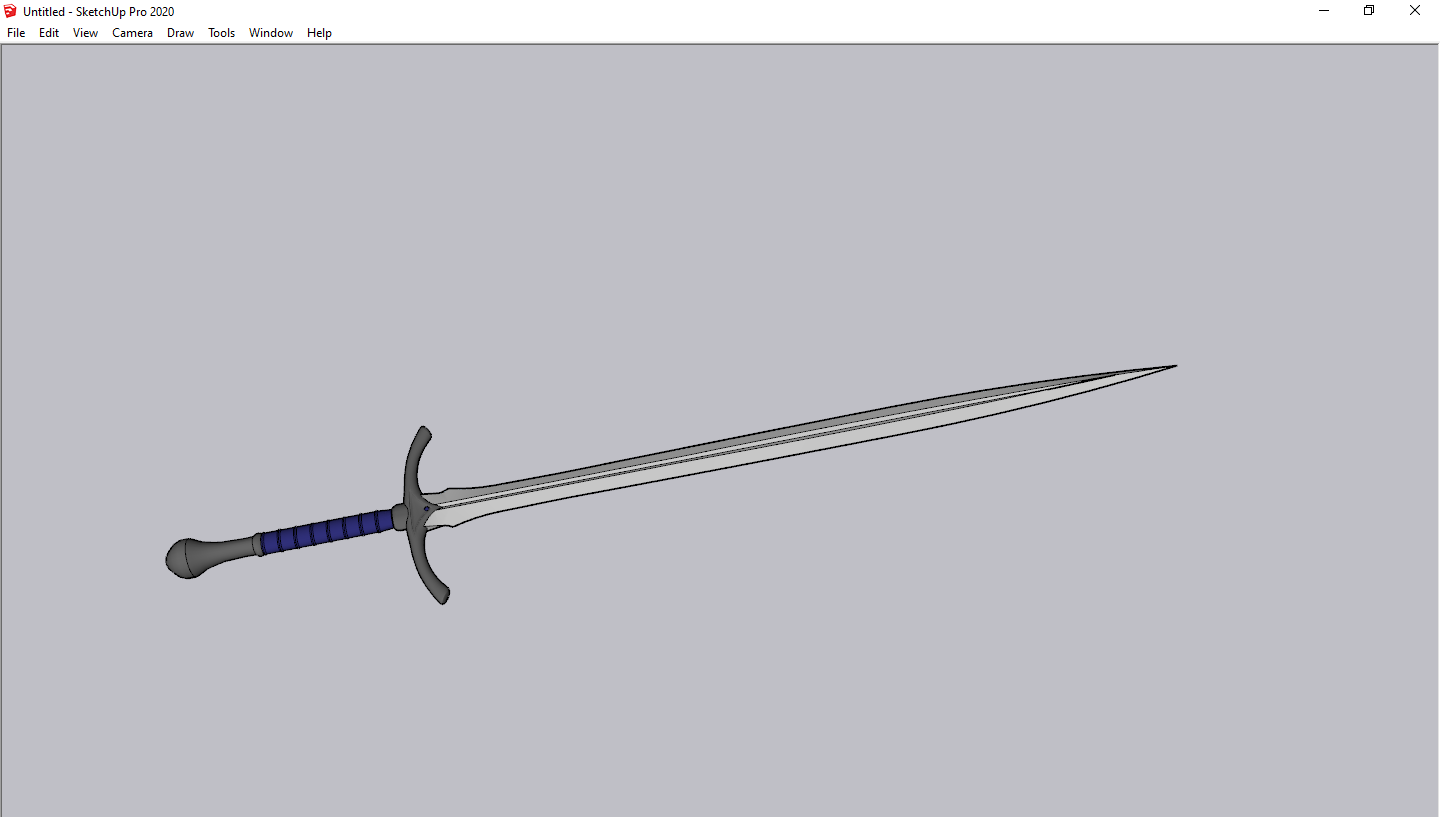 Glamdring ( Made by a guy called Enix in Sketch Up) image - Shadow Over ...