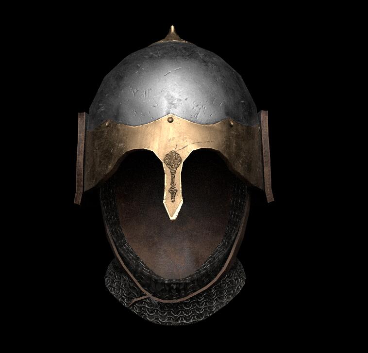 ghulam helmet with mail coif image - In the Name of Jerusalem II mod ...