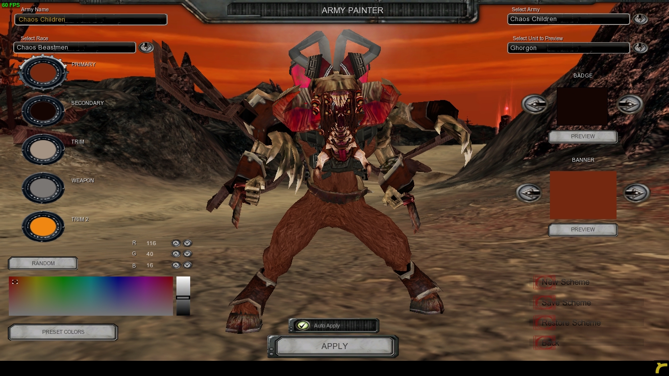 Update Ghorgon (Unfinished by Ezarik) image - Horrible Chaos Beastmen ...