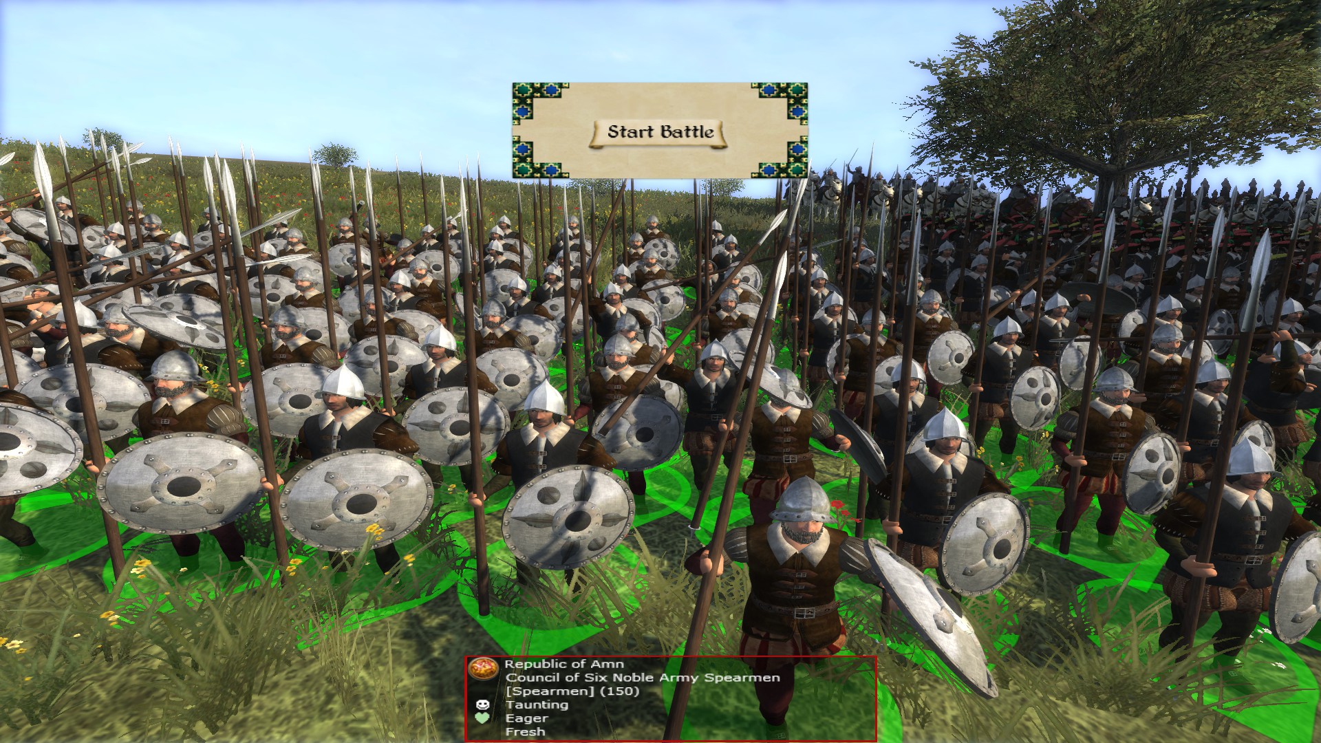 Republic of Amn - Council of Six Noble Army Spearmen image - Faerûn ...