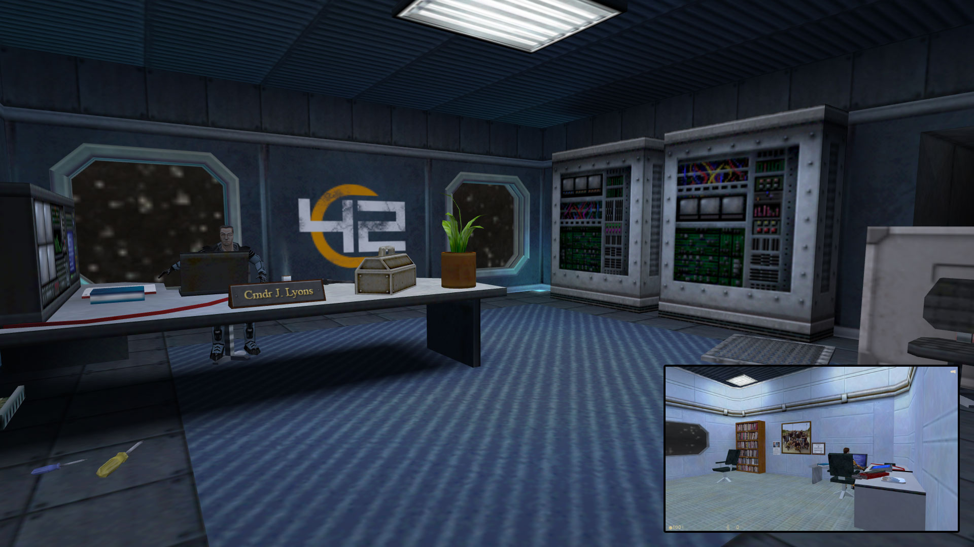 C42: Contact - Commander's Room image - ModDB