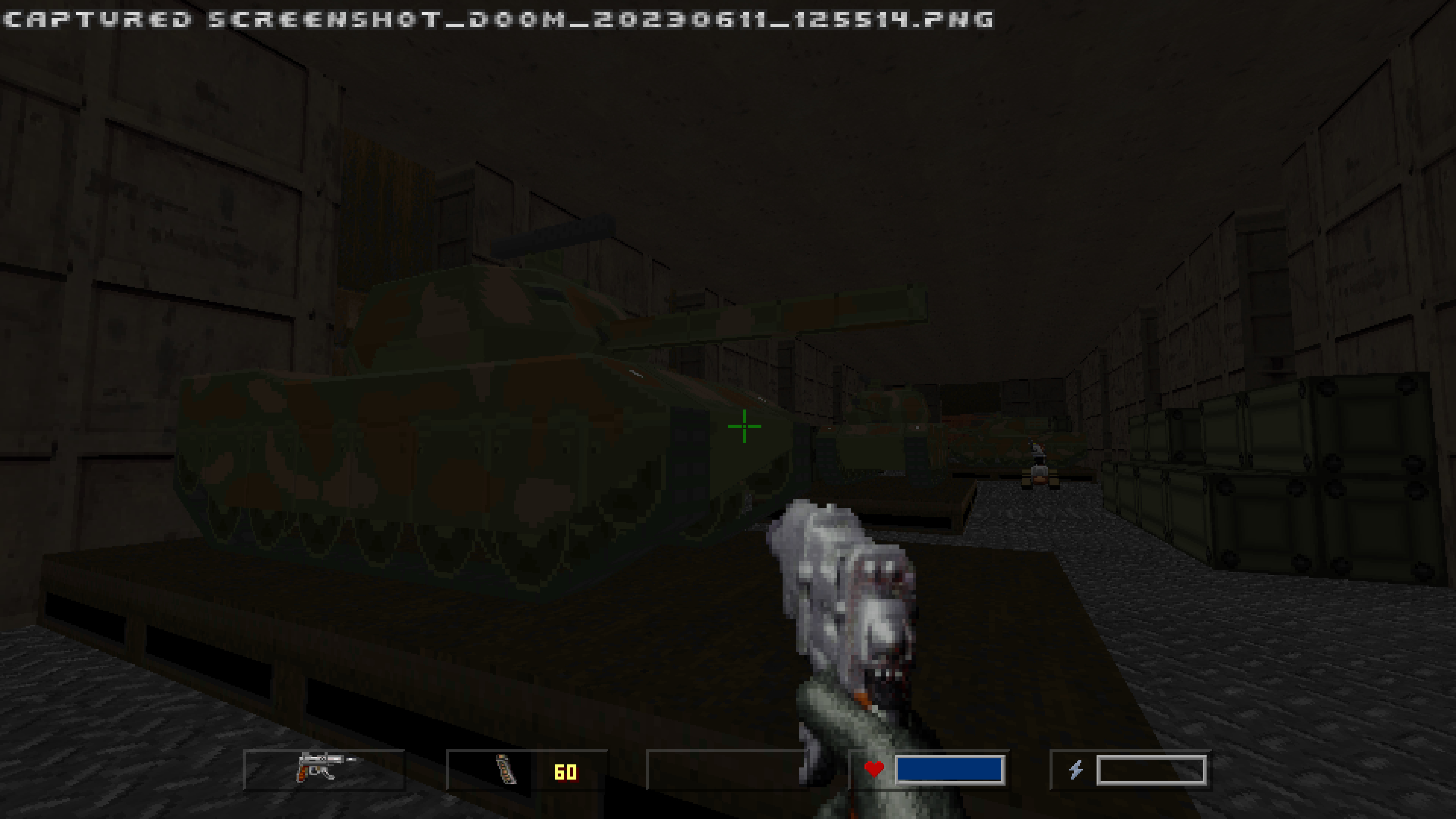 Low-Poly Tank image - CrusaDoom mod for Doom II - ModDB