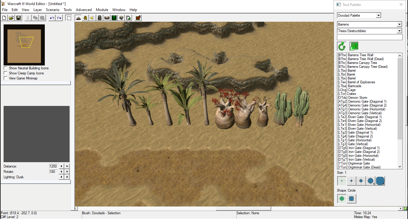 Barrens Tree v0.1 image - Interdimensional mod for Warcraft III: Frozen ...