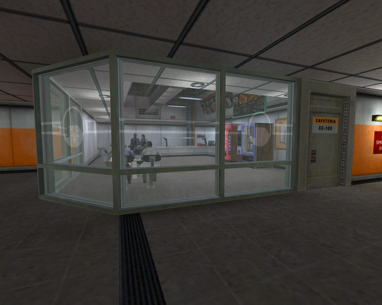 Cafeteria WIP image - Lambda: Expanded complex (Portfolio project) mod ...