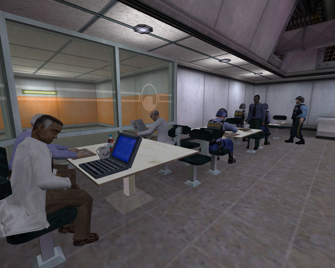 Cafeteria WIP image - Lambda: Expanded complex (Portfolio project) mod ...