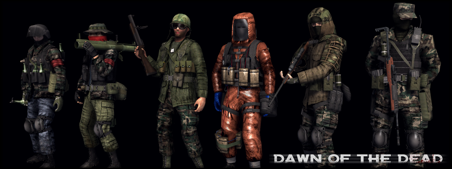 Renegades Faction Infantry Units Preview image - Dawn of the Dead mod ...