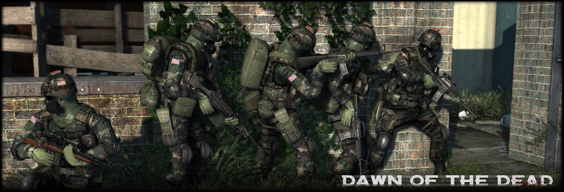 US Government Faction Infantry Units Preview image - Dawn of the Dead ...