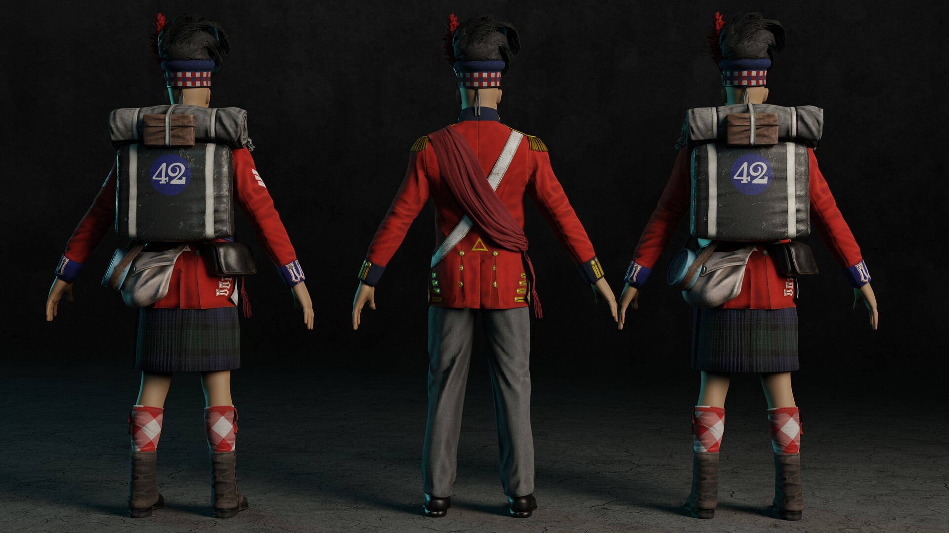 42nd Regiment of Foot "The Blackwatch, Highlanders" (Centre Company ...