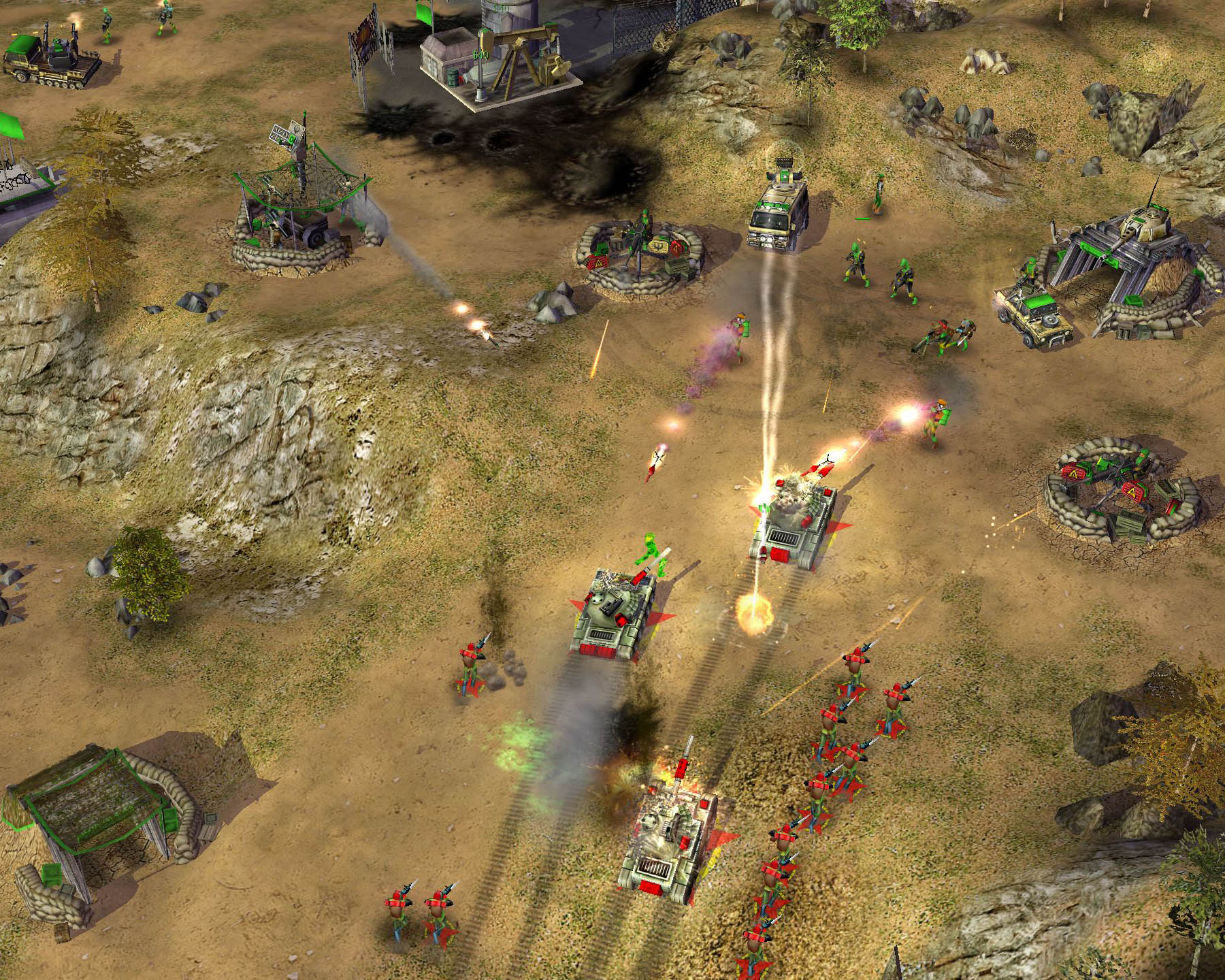 GLA Story Image: Defences - Rise of the Reds mod for C&C: Generals Zero ...