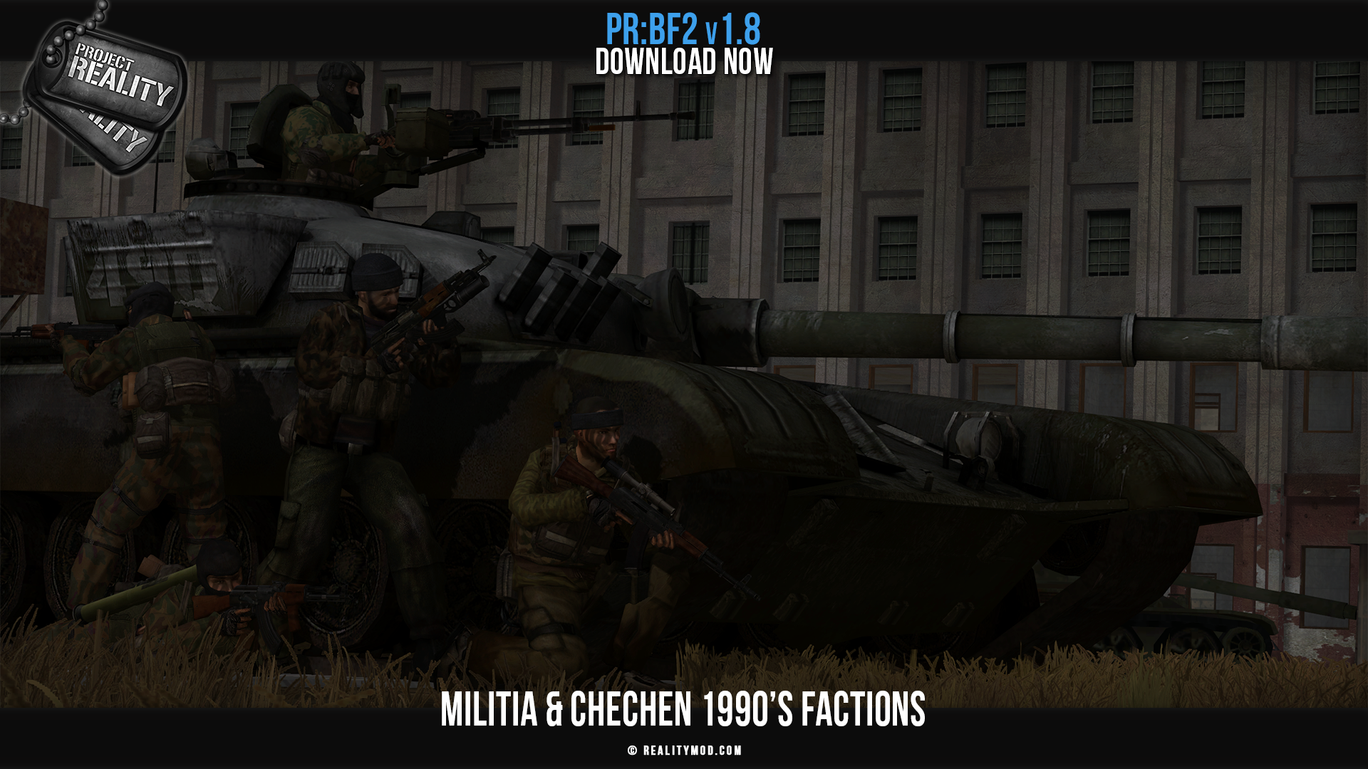 PR:BF2 v1.8 Release image - Project Reality: Battlefield 2 mod for ...