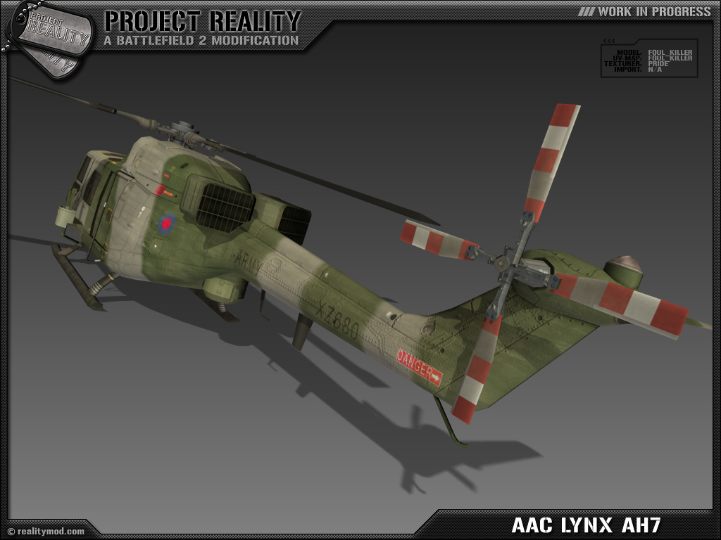 AAC Lynx AH7 image - Project Reality: Battlefield 2 mod for Battlefield ...
