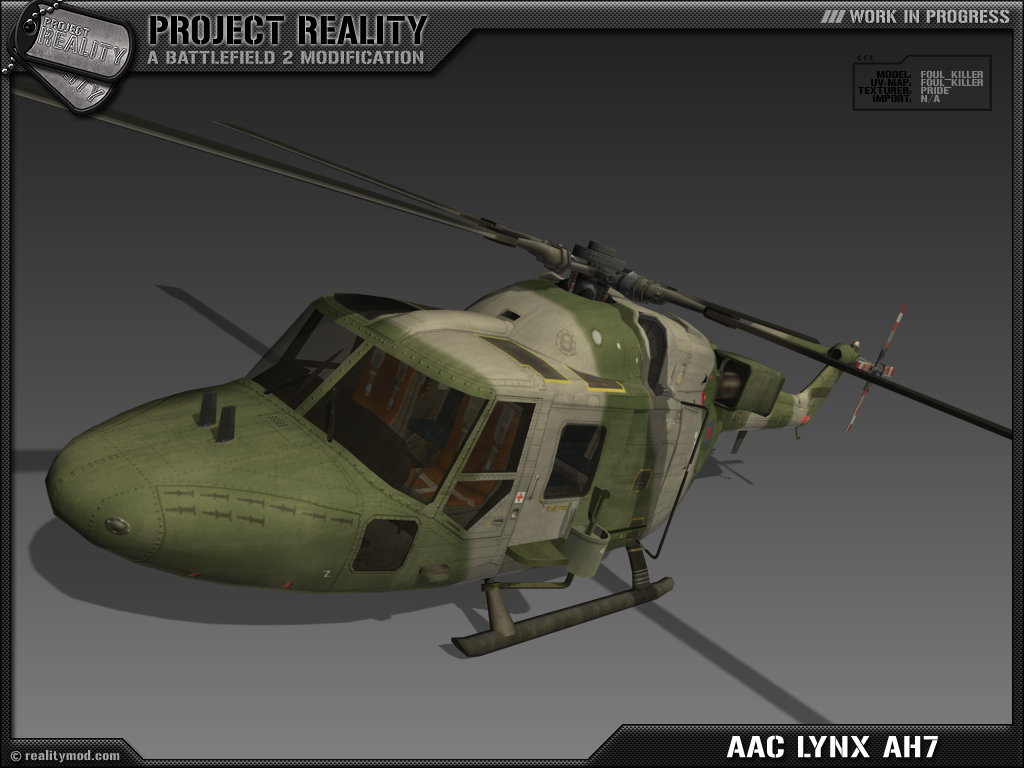 AAC Lynx AH7 image - Project Reality: Battlefield 2 mod for Battlefield ...
