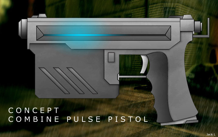 Combine Pulse Pistol image - Rogue Threat mod for Half-Life 2 - ModDB