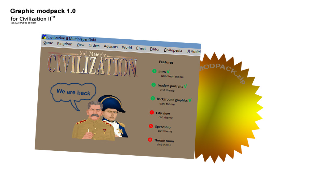 GRAPHIC MODPACK for CIVILIZATION II - ModDB