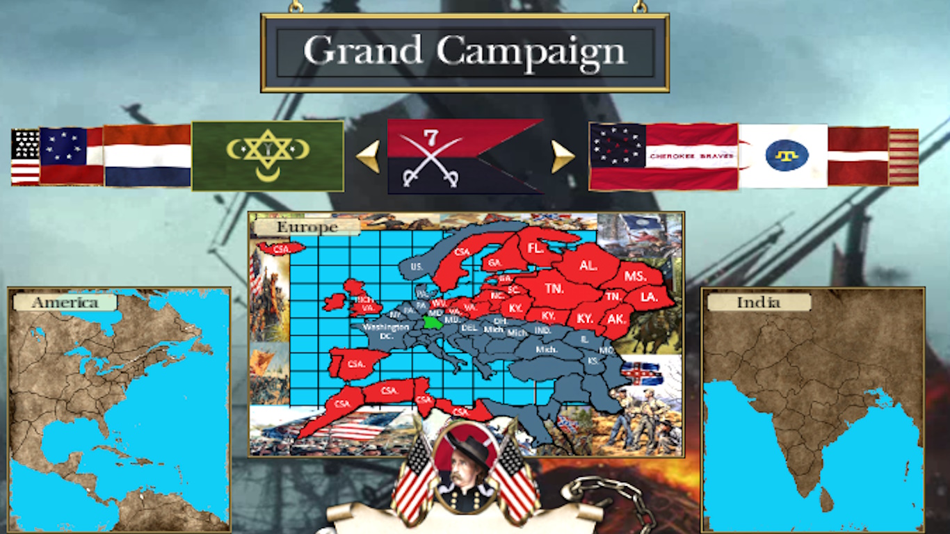 General Custer GC Map IMAGE 1 - WM56 ETW 1700S MOD for Empire: Total ...