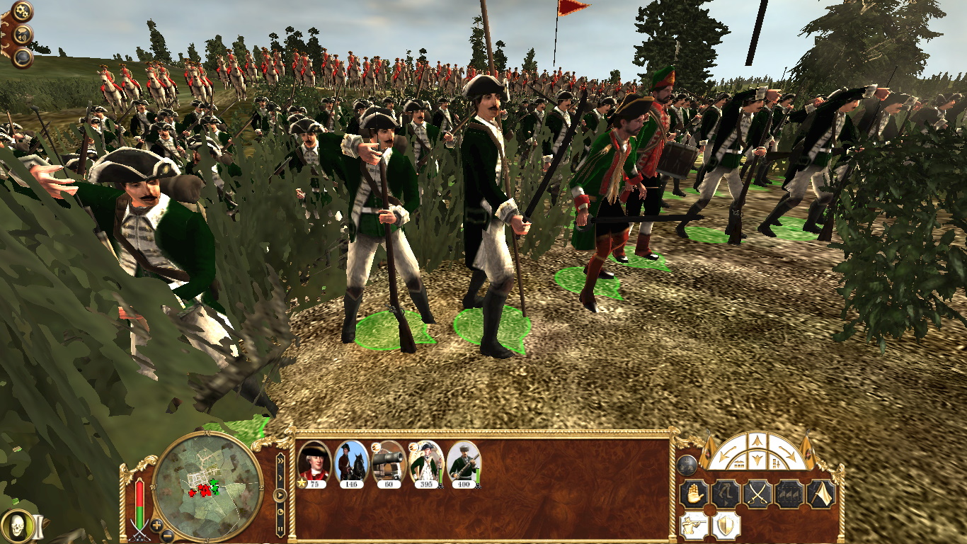 Russian Line Infantry in action image - WM56 ETW 1700S MOD for Empire ...