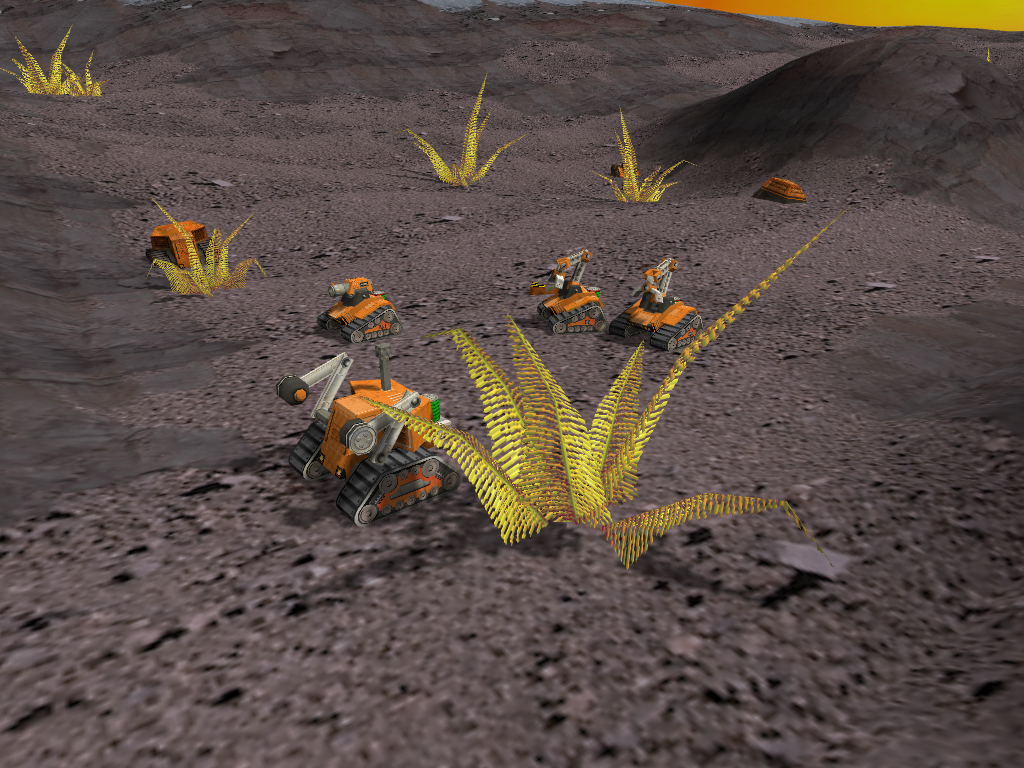 scavenging team image - Returbot V2 mod for Colobot: Gold Edition - ModDB