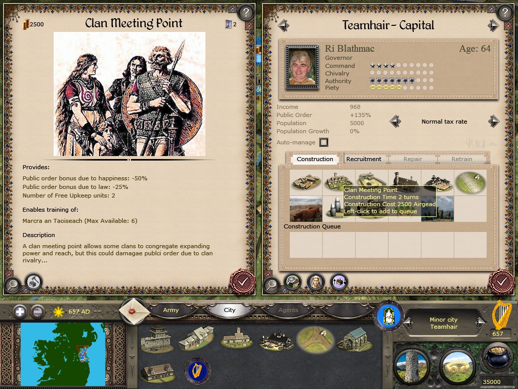 New Images - Ireland Total War: 657 AD mod for Medieval II: Total War ...