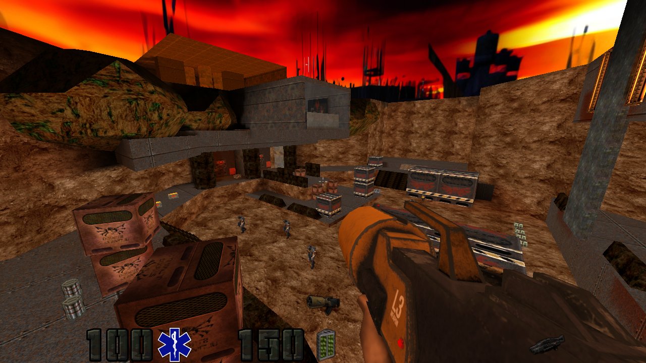 Tram station mission 24 (WIP) image - Quake 4 in Quake 2 mod for Quake ... Tram station mission 24 (WIP) image - Quake 4 in Quake 2 mod for Quake ...