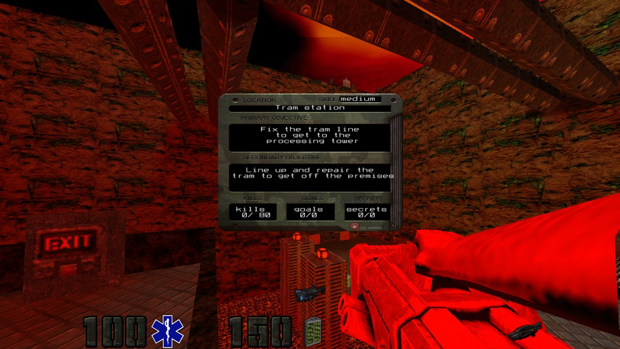 Tram station mission 24 (WIP) image - Quake 4 in Quake 2 mod for Quake ... Tram station mission 24 (WIP) image - Quake 4 in Quake 2 mod for Quake ...
